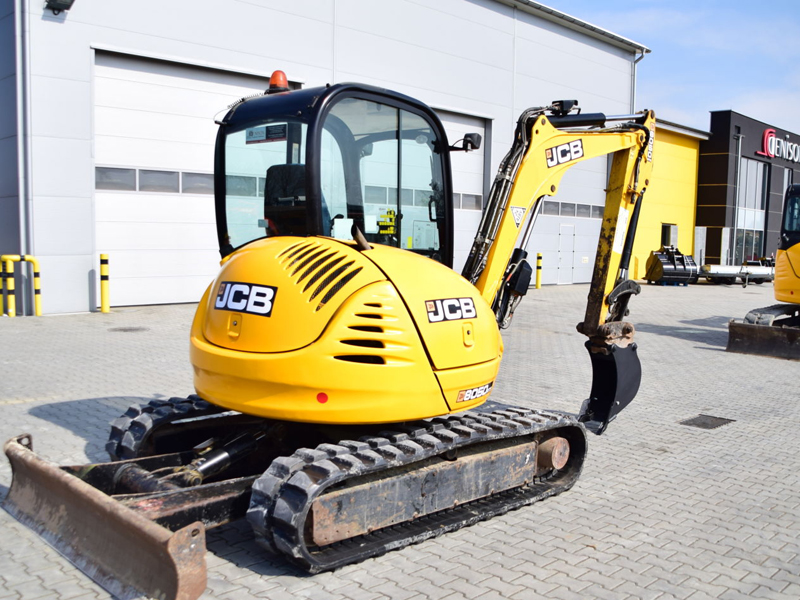 Мини-экскаватор JCB 8050 ZTS аренда строительной техники в Санкт ...