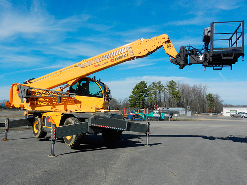 Телескопический погрузчик Dieci Pegasus 40.25 аренда строительной ...
