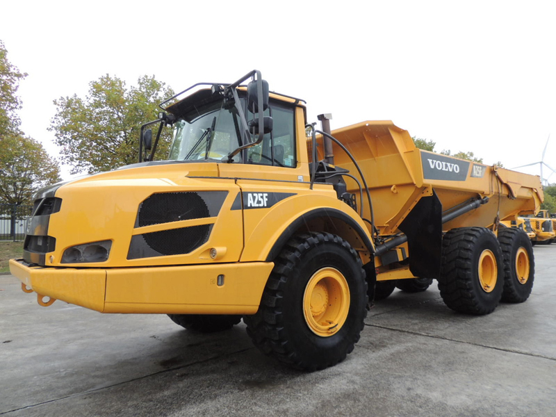 Сочлененный самосвал Volvo A25F аренда строительной техники в Санкт ...