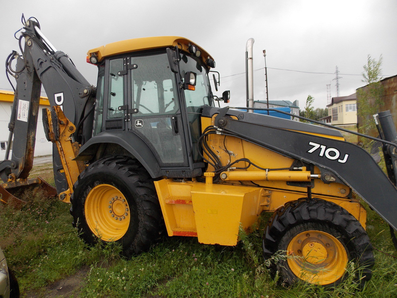 Экскаватор-погрузчик John Deere 710J аренда строительной техники в ...